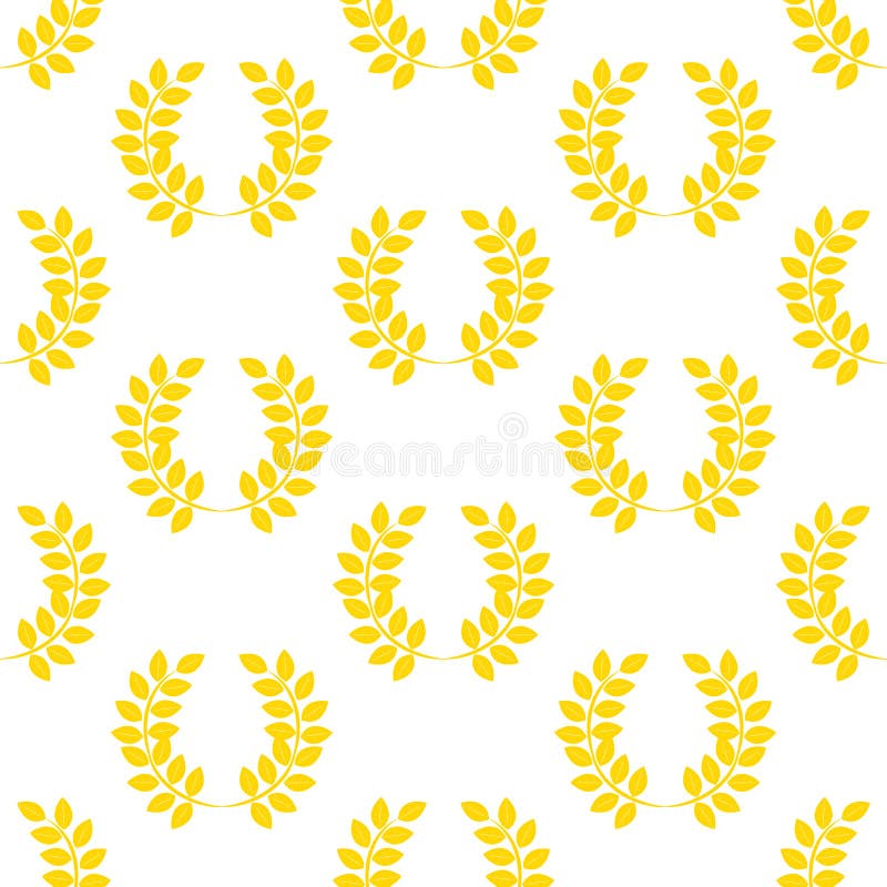 Leaf wreath pattern stock vector. Illustration of sport - 94218419