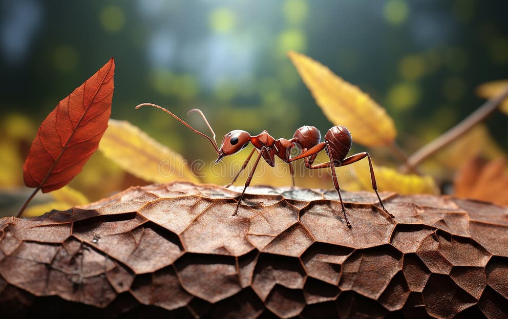 Leafcutter Lunacy stock image. Image of agriculture - 344171945