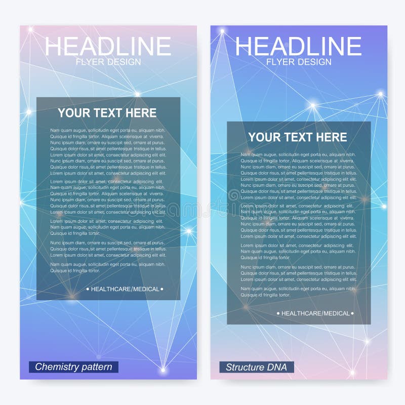 Leaflet Flyer Layout. Magazine Cover Corporate Identity Template Stock ...