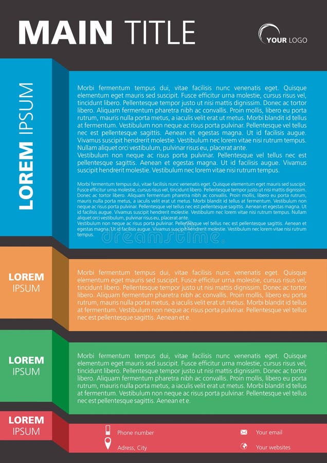 Leaflet lines stock vector. Illustration of modern, cover - 83416716