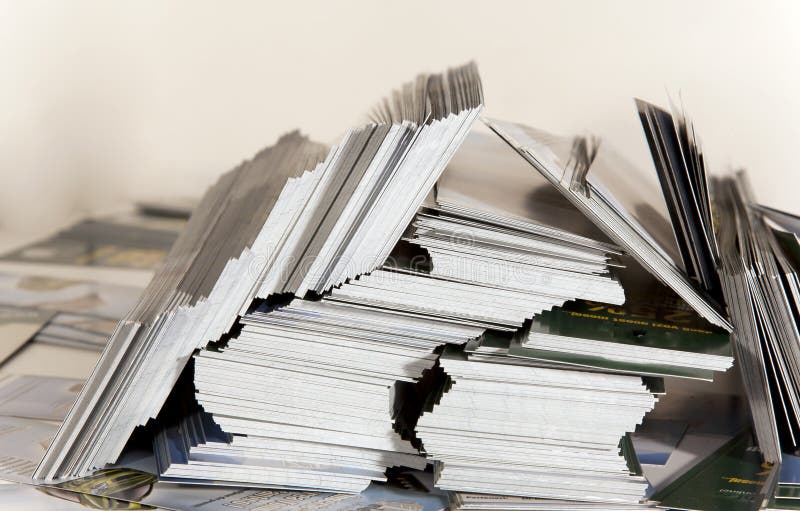 Leaflet stock stock image. Image of library, magazines - 19798457