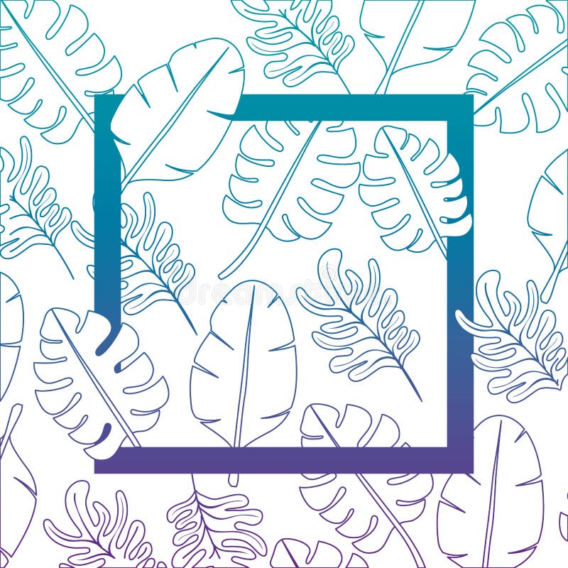 Ecology Frame with Environment Icons. Stock Vector - Illustration of ...