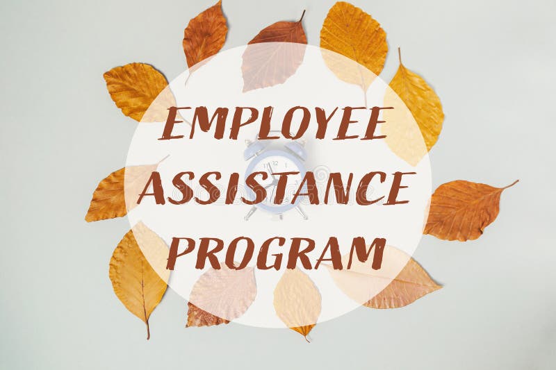 A Leafy Circle with the Words Employee Assistance Program Written in ...