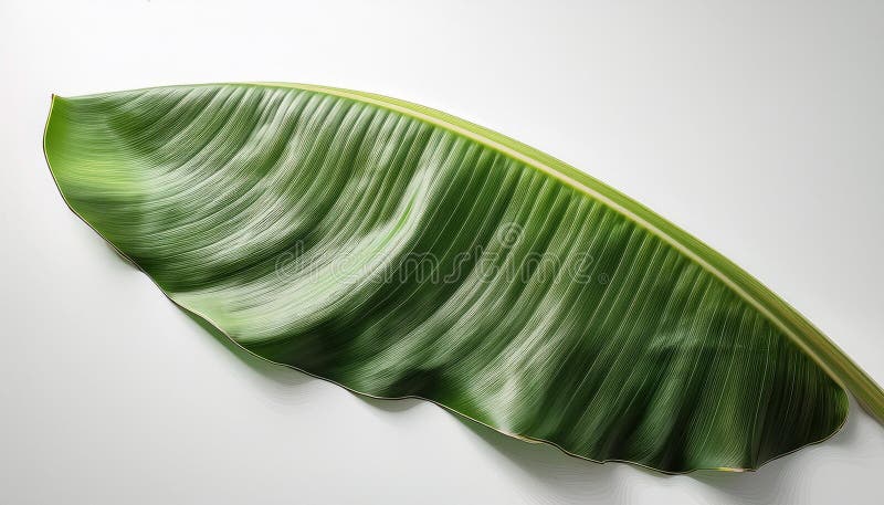 A Leafy Green Plant with a Long Stem Stock Illustration - Illustration ...