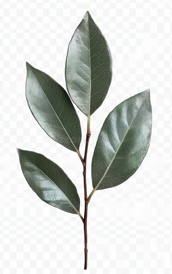 Leafy Rubber Plant Leaf on Transparent Background for Nature and Design ...