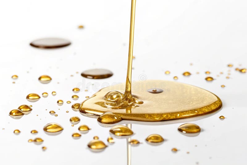 Leaking Gold Isolated on White Stock Illustration - Illustration of ...