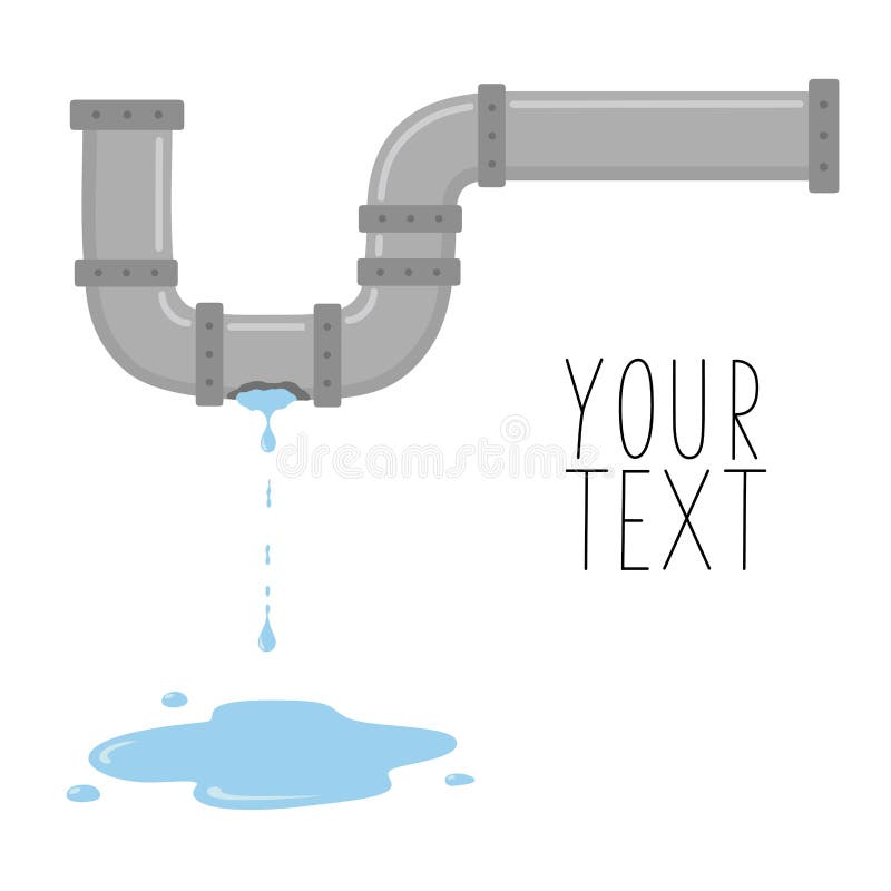 Leaking Pipe Vector Stock Illustrations – 3,649 Leaking Pipe Vector ...