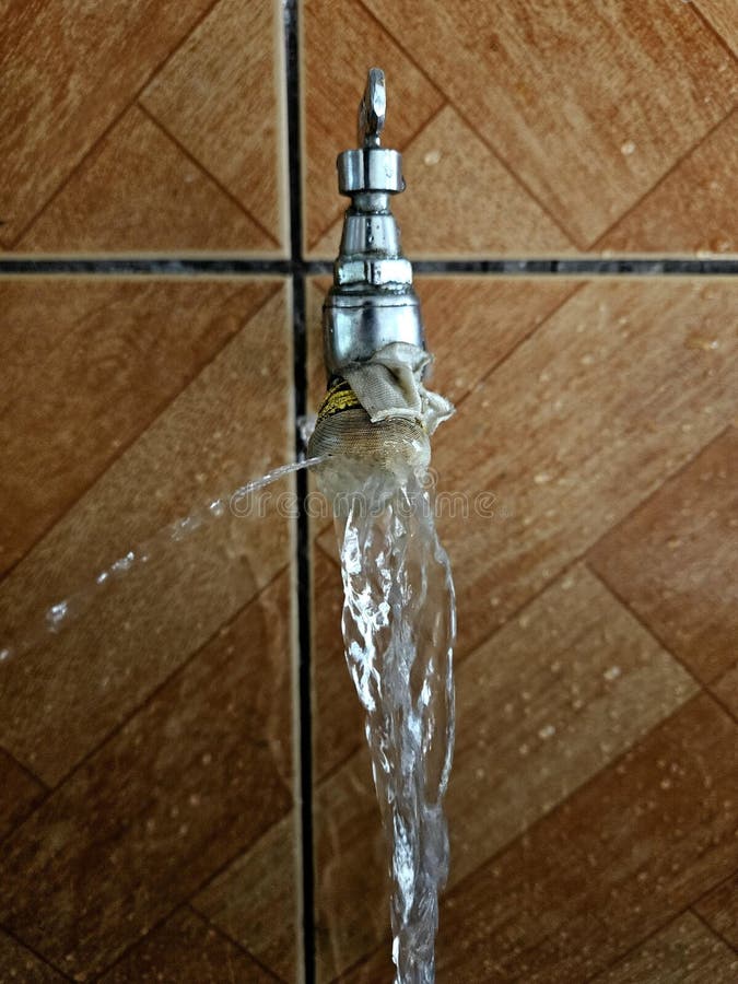 Leaking tap stock photo. Image of leaking, simplicity - 330214064