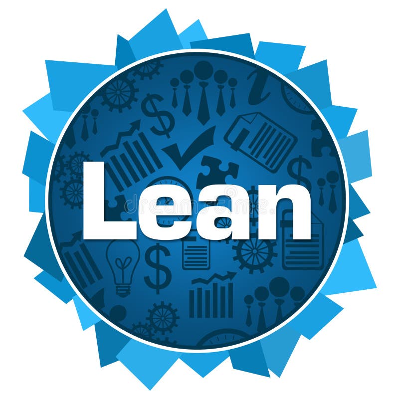 Lean Business Texture Blocks Blue Stock Illustration - Illustration of ...