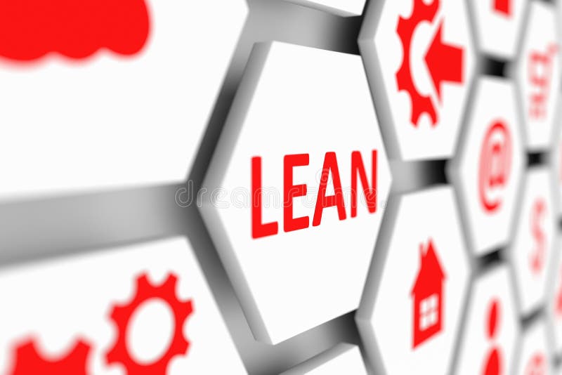 Lean stock illustration. Illustration of tech, product - 95286996