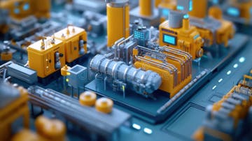 Lean Manufacturing, a 3D Visualization of a Lean Manufacturing Process ...