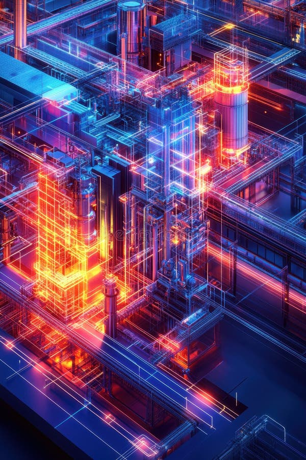 Lean Manufacturing, a 3D Visualization of a Lean Manufacturing Process ...