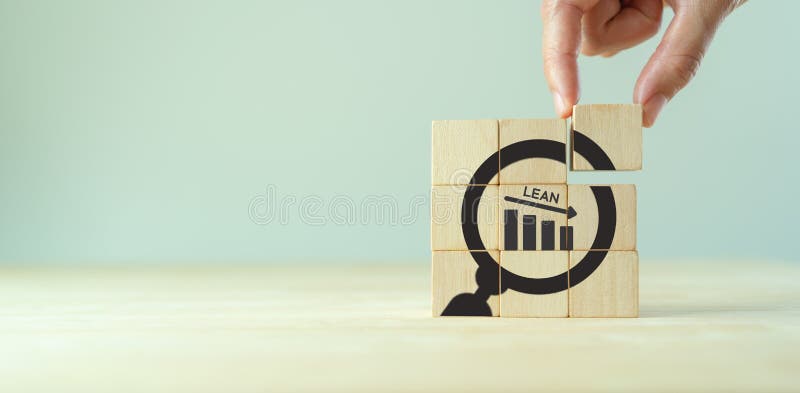 Lean Manufacturing Management. Cost Reduction Concept Stock Image ...