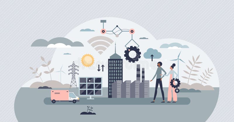 Lean Manufacturing Model for Effective Production Work Tiny Person ...