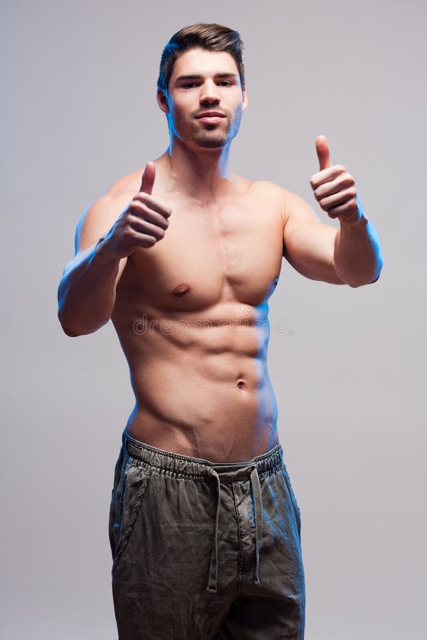 Lean and mean. stock photo. Image of confident, lean - 33652756