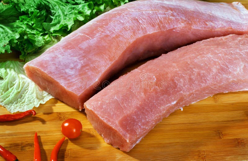 Lean Pork stock image. Image of pork, looking, front - 14553669