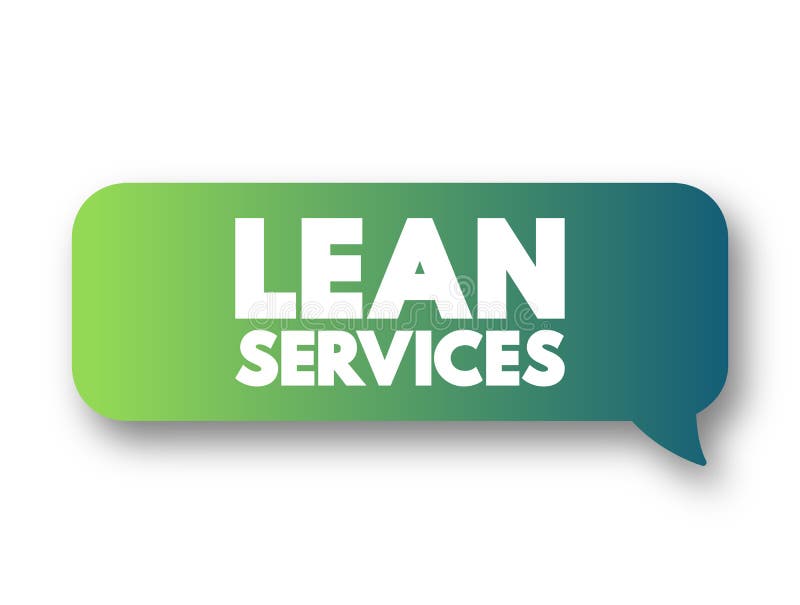 Lean Services - Application of Lean Manufacturing Production Methods in ...
