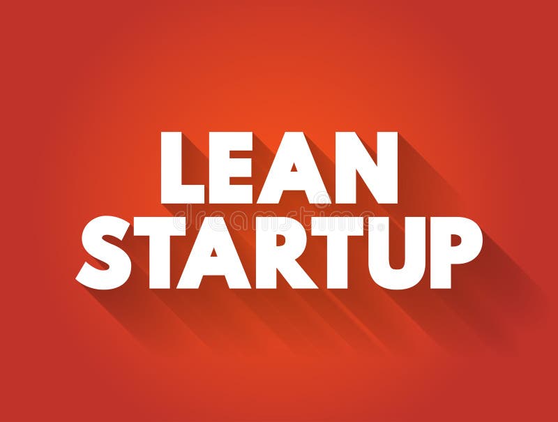 Lean Startup Mind Map, Business Concept for Presentations and Reports ...