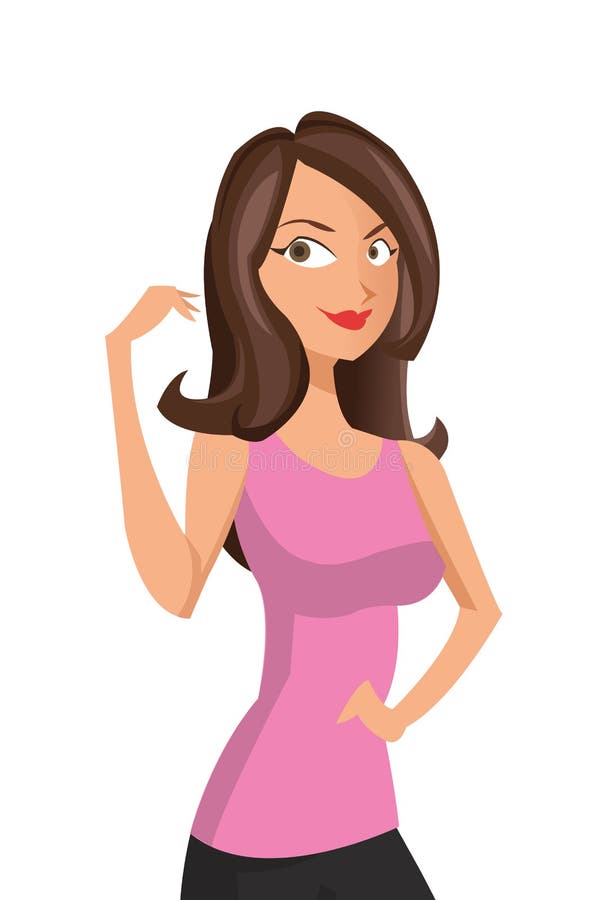 Lean Woman Pink Top Icon Stock Illustrations – 4 Lean Woman Pink Top ...
