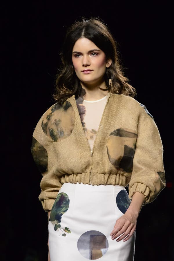 Leandro Cano Spring Summer 2016 Collection Mbfw Madrid's Stock Photos ...