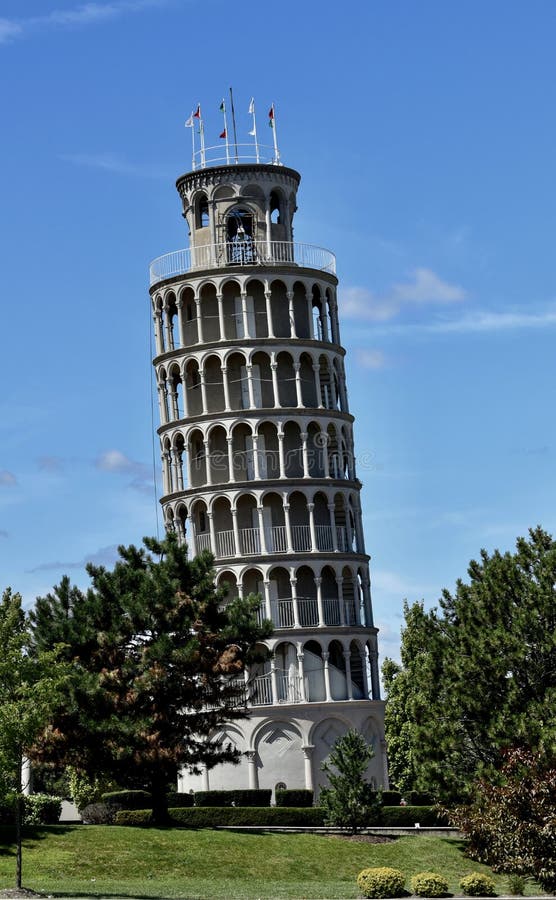 Leaning Tower of Niles editorial stock image. Image of pisa - 156799609
