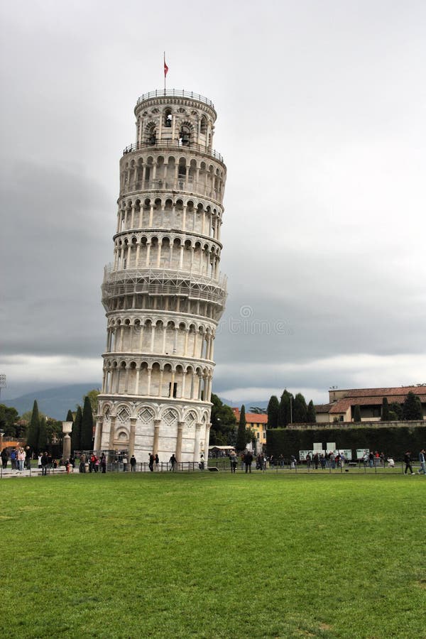Leaning Tower of Pisa stock image. Image of isolated - 12164685