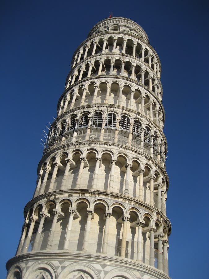Leaning tower of Pisa stock image. Image of tower, scenic - 3226117