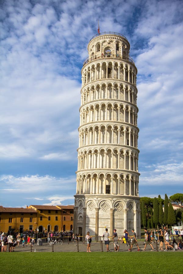 Leaning Tower of Pisa, Italy Editorial Photo - Image of famous ...