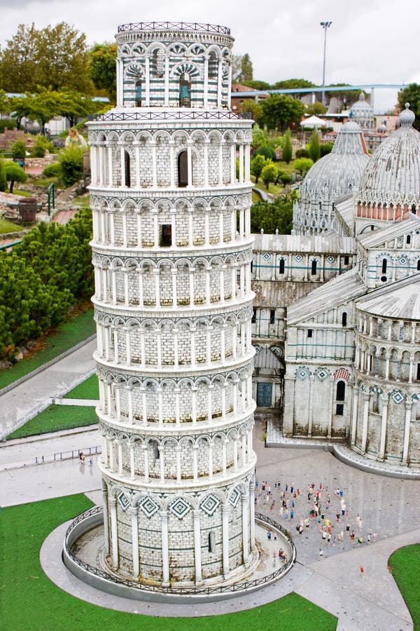 Leaning Tower of Pisa in Miniature Editorial Photography - Image of ...