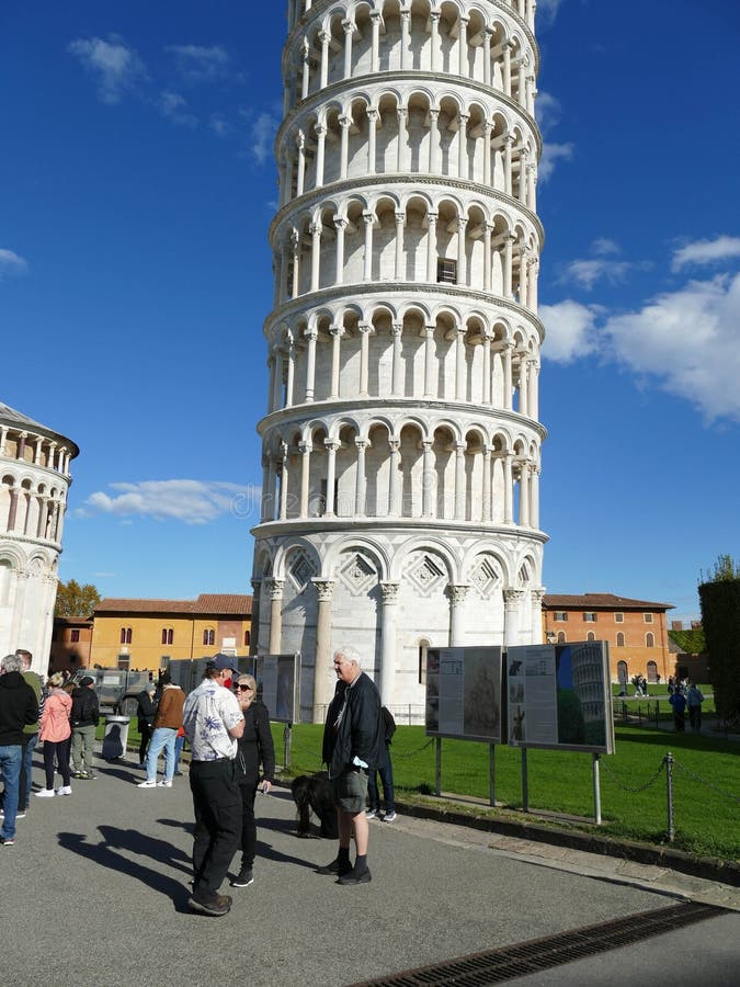 Leaning Tower of Pisa Romanesque Architecture Editorial Stock Photo ...