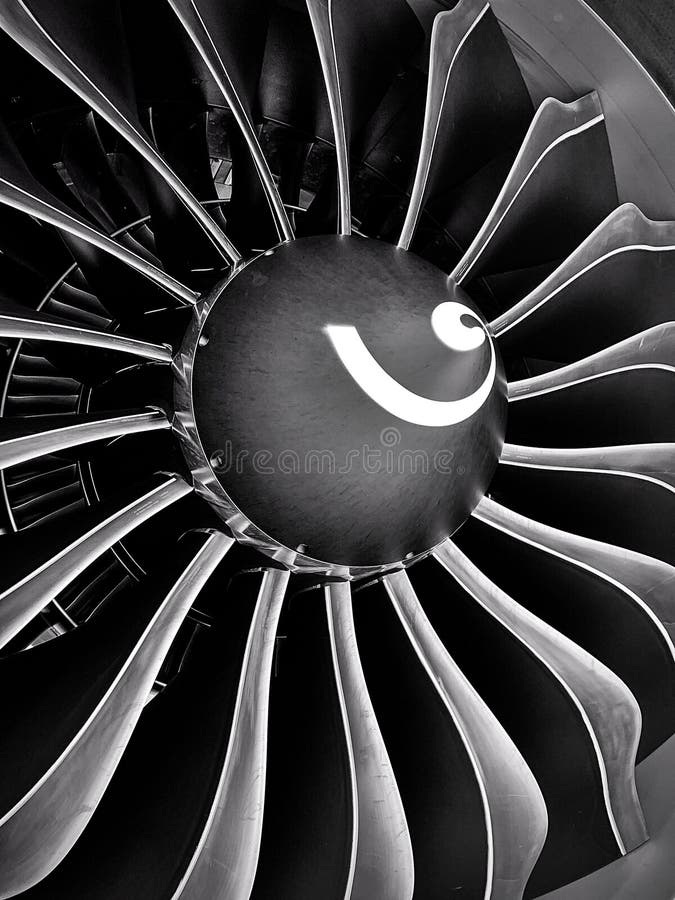 LEAP Jet Engine of the Boeing 737 Max7 Stock Photo - Image of efficient ...