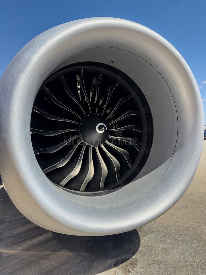 LEAP Jet Engine of the Boeing 737 Max7 Stock Photo - Image of fuel ...