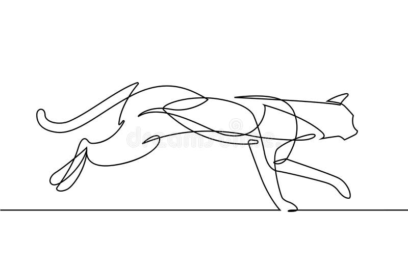 Cat Pouncing Stock Illustrations – 264 Cat Pouncing Stock Illustrations ...