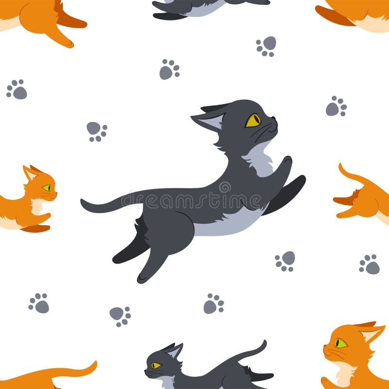 Cats Leaping Stock Illustrations – 14 Cats Leaping Stock Illustrations ...