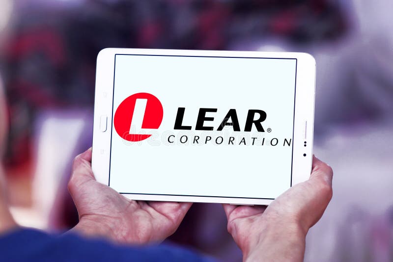 Lear Corporation logo redaktionell bild. Bild av amerika - 99431816