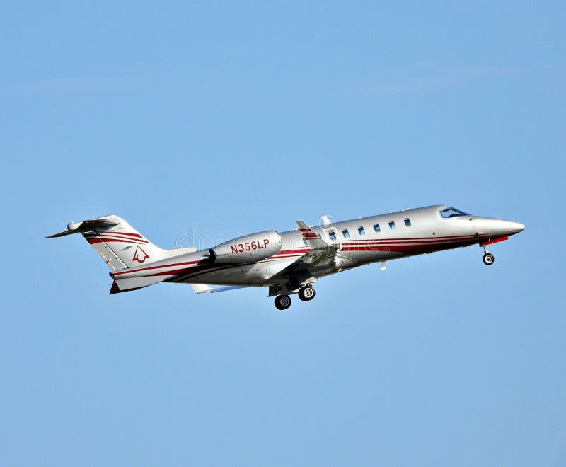 1999 Learjet Inc 45 editorial image. Image of 1999, bocaraton - 320687725