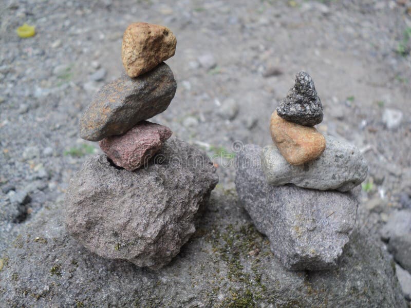 Learn the Art of Stacking Stones Stock Photo - Image of college ...