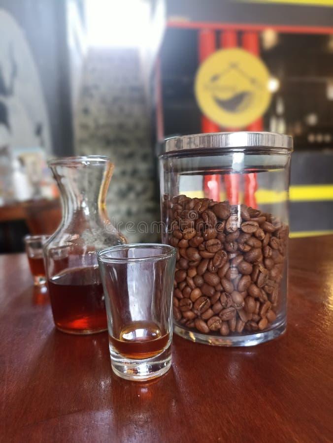 Learn about Coffee and Try the Taste Stock Photo - Image of alcohol ...