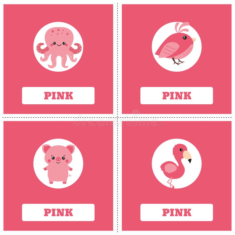 Learn the color stock vector. Illustration of material - 206456359