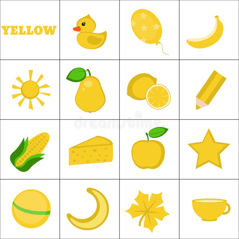 Learn the color stock illustration. Illustration of child - 206456350