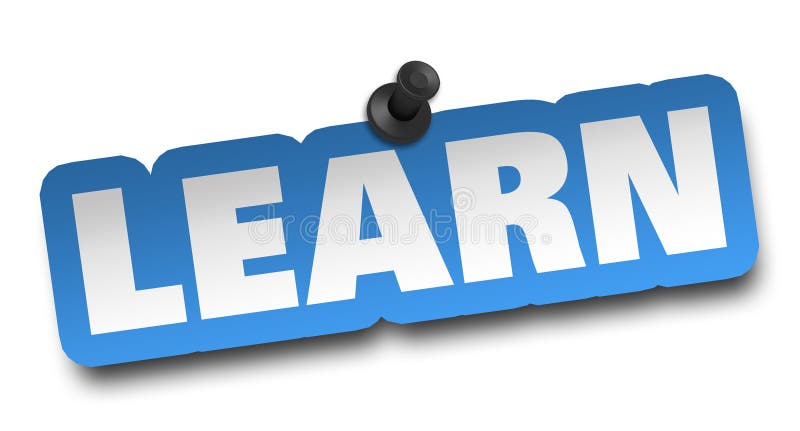 Learn Concept 3d Illustration Isolated Stock Illustration ...