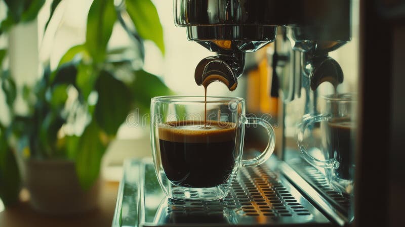 Learn about Eco-friendly Coffee Machines Sustainability Features. Stock ...