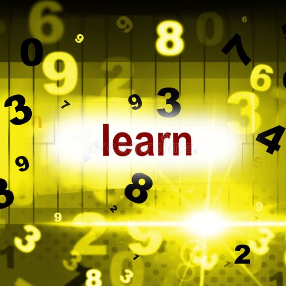 Learn Education Indicates Educated Studying and Development Stock ...