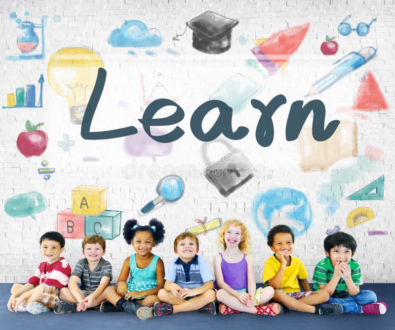 Learn Education Learning Progress Improvement Concept Stock Image ...