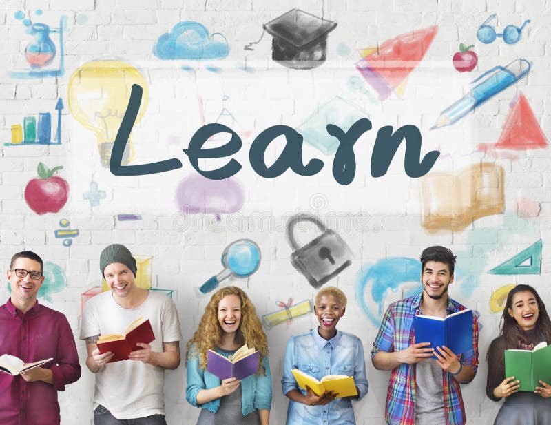 Learn Education Learning Progress Improvement Concept Stock Image ...