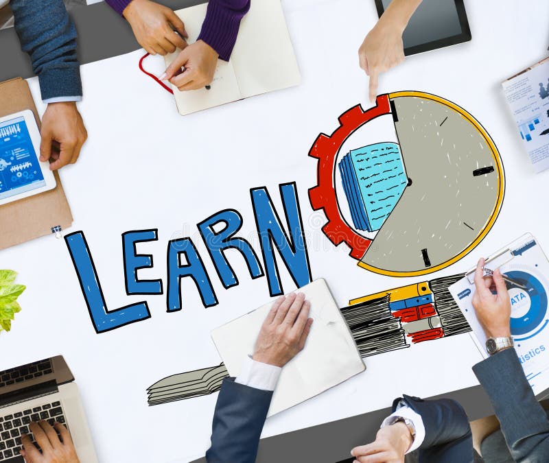 Learn Education Study Activity Knowledge Concept Stock Image - Image of ...