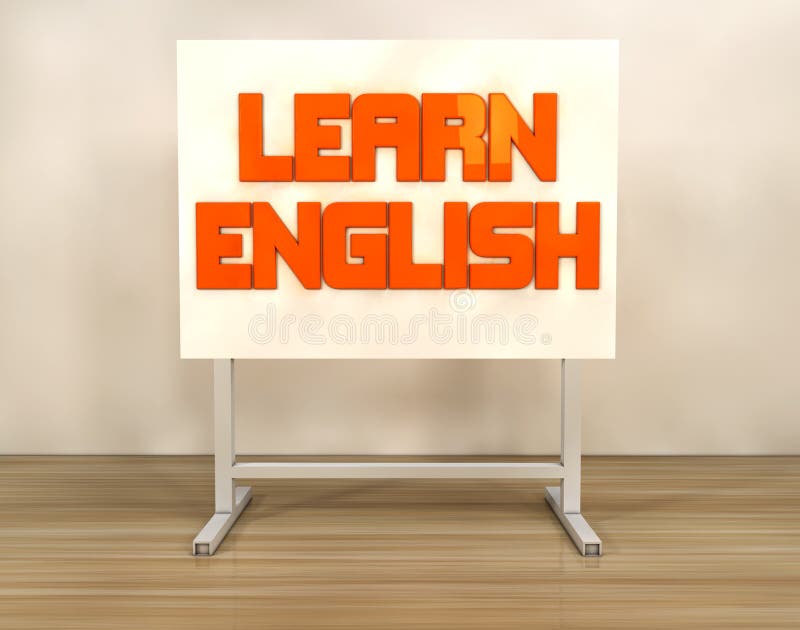 Learn english stock illustration. Illustration of groin - 29830720