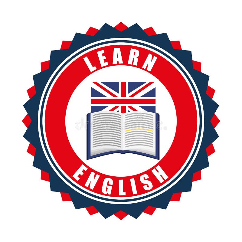 Learn english design stock illustration. Illustration of study - 64590851