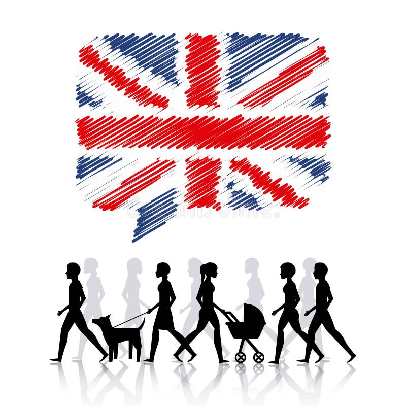 Learn english design stock vector. Illustration of college - 63236298