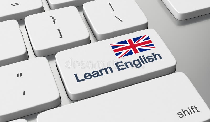 Learn English online stock image. Image of studying, study - 99844247